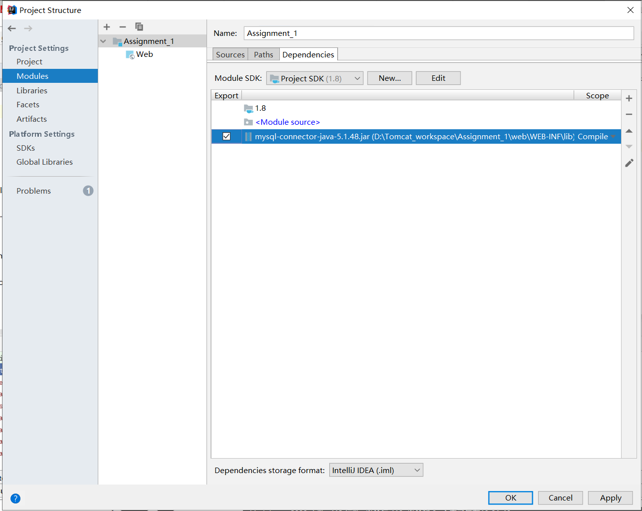 idea JavaEE项目使用JDBC连接Mysql数据库_jre和jdbc-CSDN博客