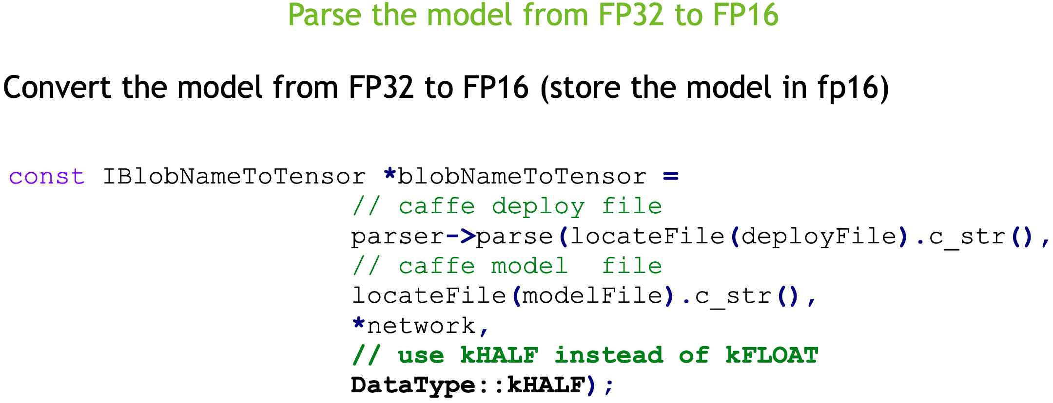 TensorRT模型转换及部署，FP32/FP16/INT8精度区分_tensorrt engine in fp16-CSDN博客