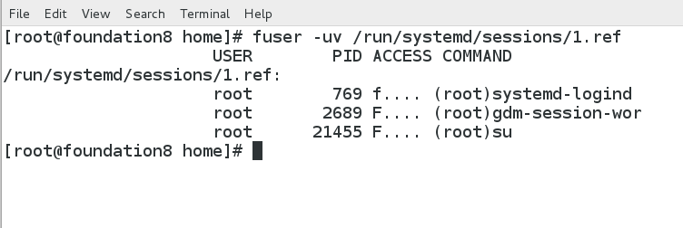 查看进程使用的文件（命令：fuser、lsof、pidof）_fuser命令详解-CSDN博客