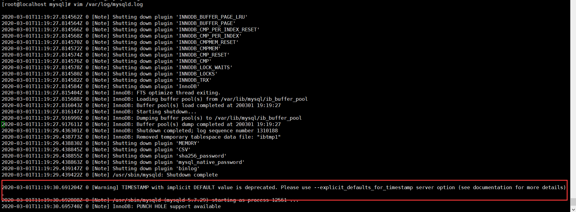 Mysql启动报错：job For Rvice Failed Because The Control Process Exited With Error Code Csdn博客