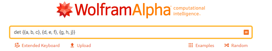 使用Wolfram计算含代数型矩阵_wolfram矩阵求解-CSDN博客