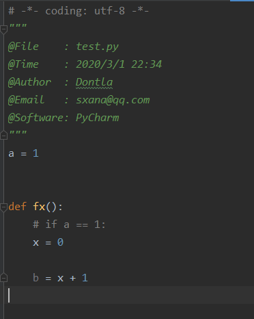 pycharm 报黄（黄字、黄色）警告 Local variable 'xxx' might be referenced before ...