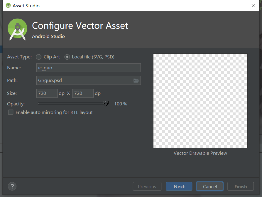 Android Studio中如何添加Vector Asset-CSDN博客