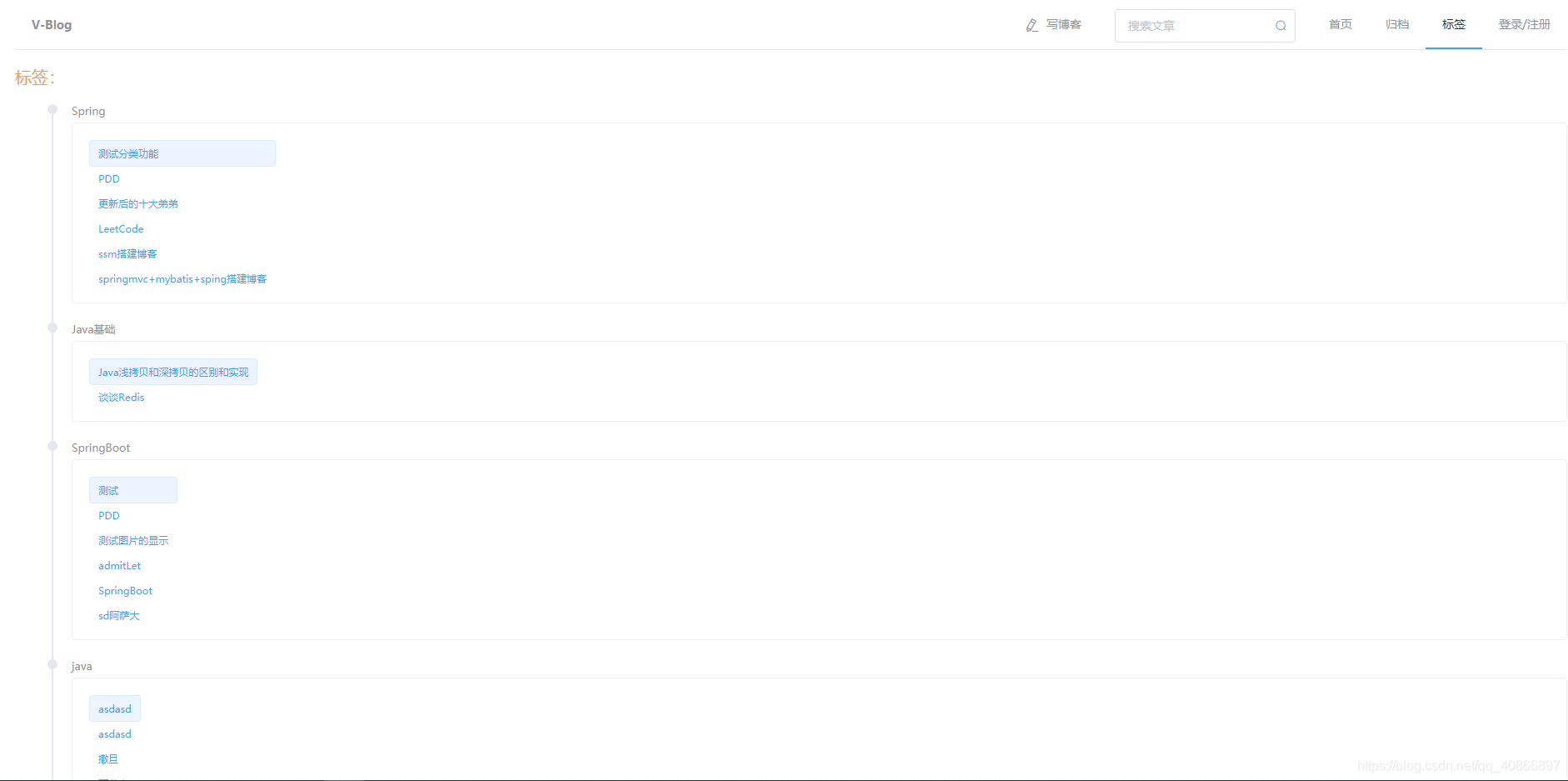 Springboot Vue搭建前后端分离的轻博客 Springboot Vue博客如何在本地架设 Csdn博客