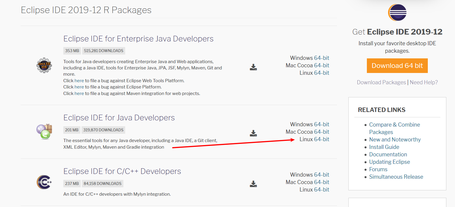Ubuntu16.04系统安装Eclipse_ubuntu16.04 安装eclipse-CSDN博客