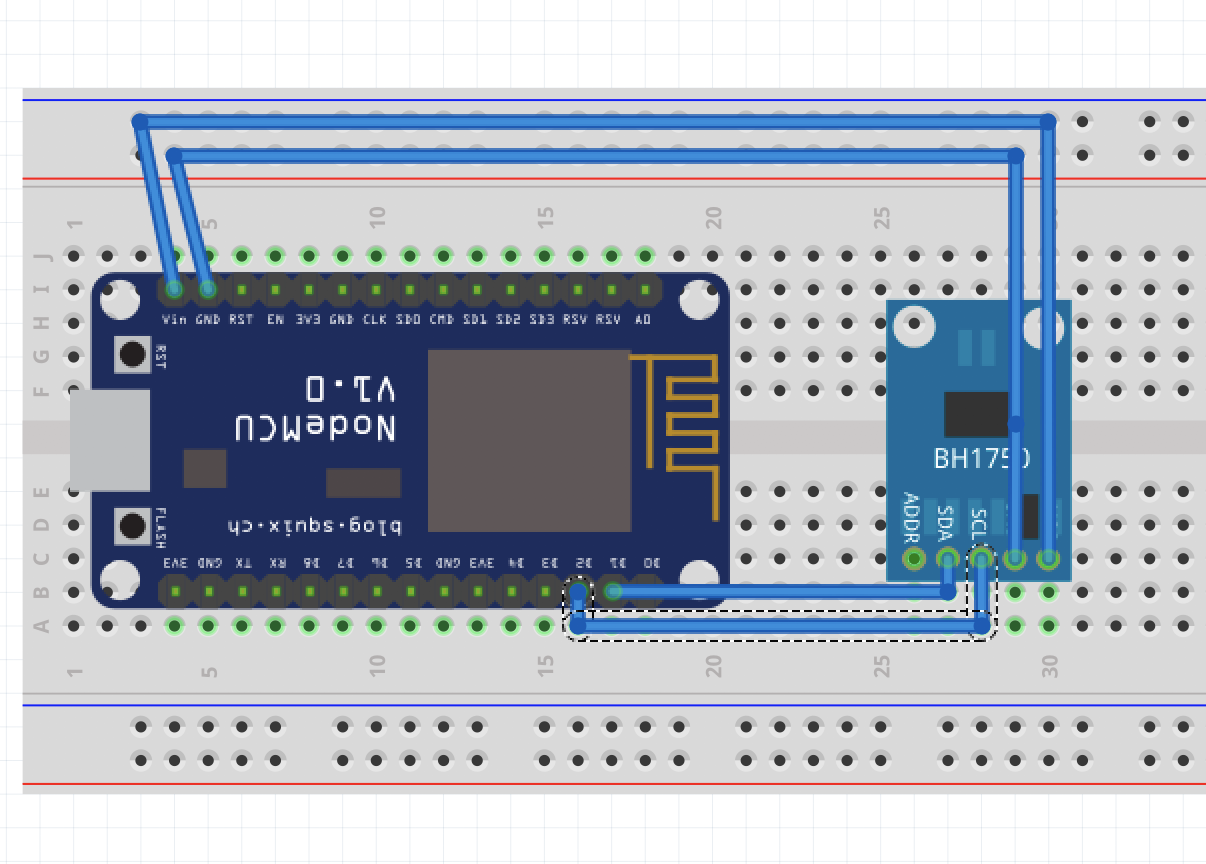 【Arduino IDE】nodeMCU连接GY-30（BH1750）_arduino ide bh1750advanced是是什么-CSDN博客