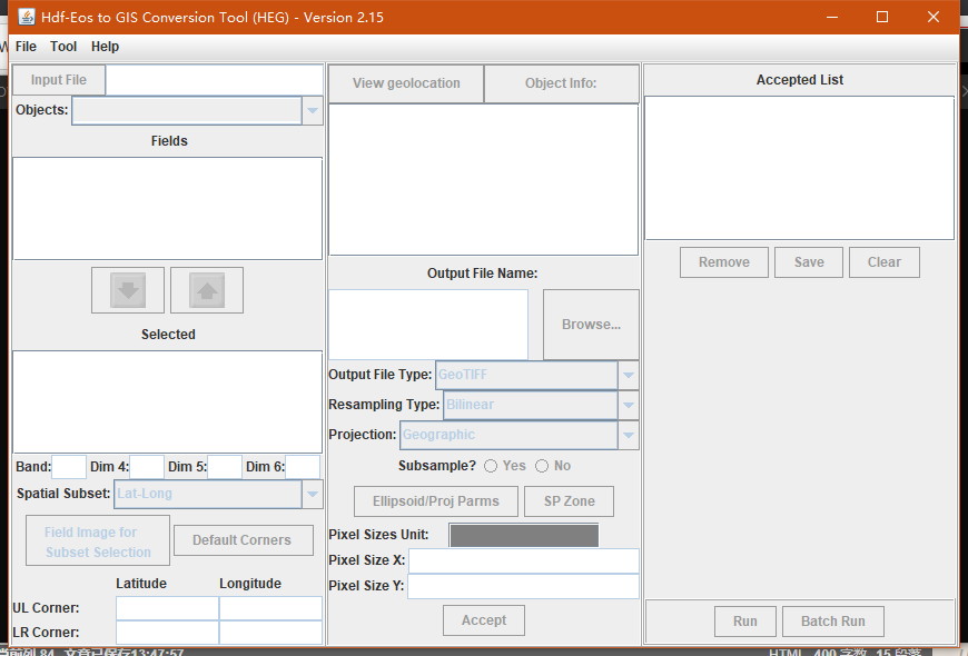 HEG安装教程(windows平台)_heg: hdf-eos to geotiff conversion tool-CSDN博客