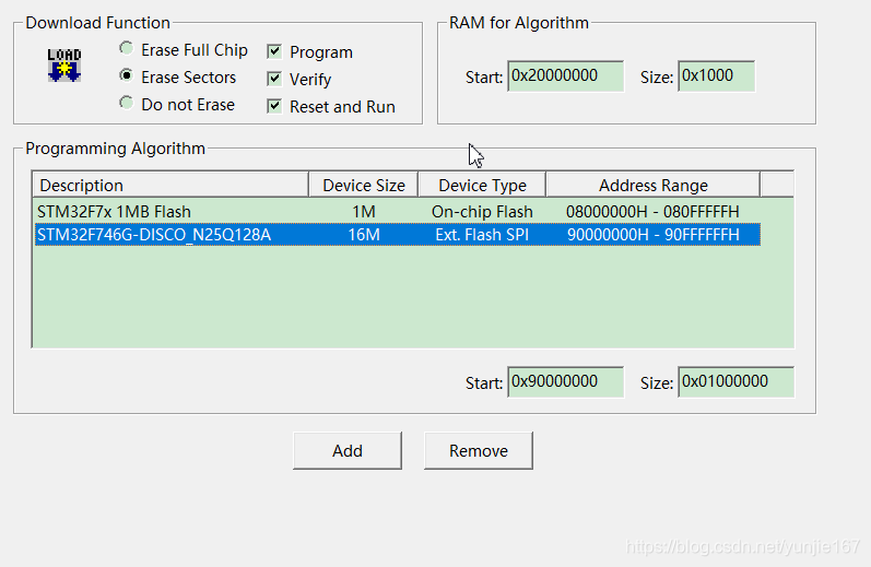 Stm32f746nghx Discovery开发板qspi Demo程序下载出现cannot Load Flash Programming Algorithm !的两种解决办法 Csdn博客