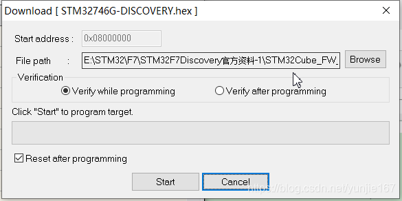 Stm32f746nghx Discovery开发板qspi Demo程序下载出现cannot Load Flash Programming Algorithm !的两种解决办法 Csdn博客