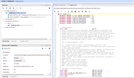 Vitis第一个硬件加速教程RTL内核_rtl kernel-CSDN博客