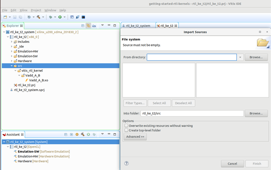 Vitis第一个硬件加速教程RTL内核_rtl kernel-CSDN博客