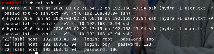 爆破神器（hydra）的使用方法_hydra自带字典-CSDN博客