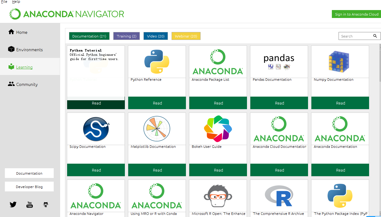 自用：Anaconda Navigator功能介绍-CSDN博客
