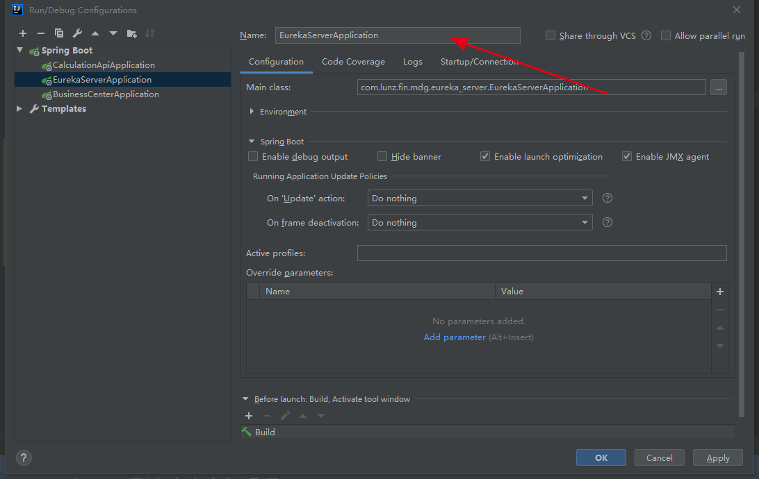 idea中如何显示SpringBoot的多个启动类（Services栏）_idea 启动类-CSDN博客