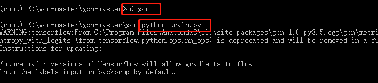 tensorflow框架下的gcn代码调试_tensorflow 怎么调用gcn的包-CSDN博客
