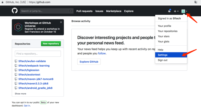 Cómo iniciar sesión en Github - programador clic