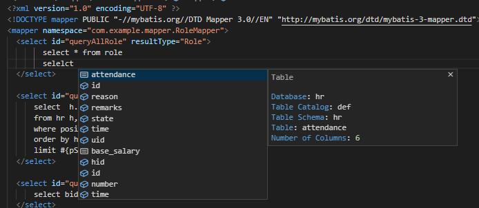 vscode mybatis 数据库智能提示插件-CSDN博客