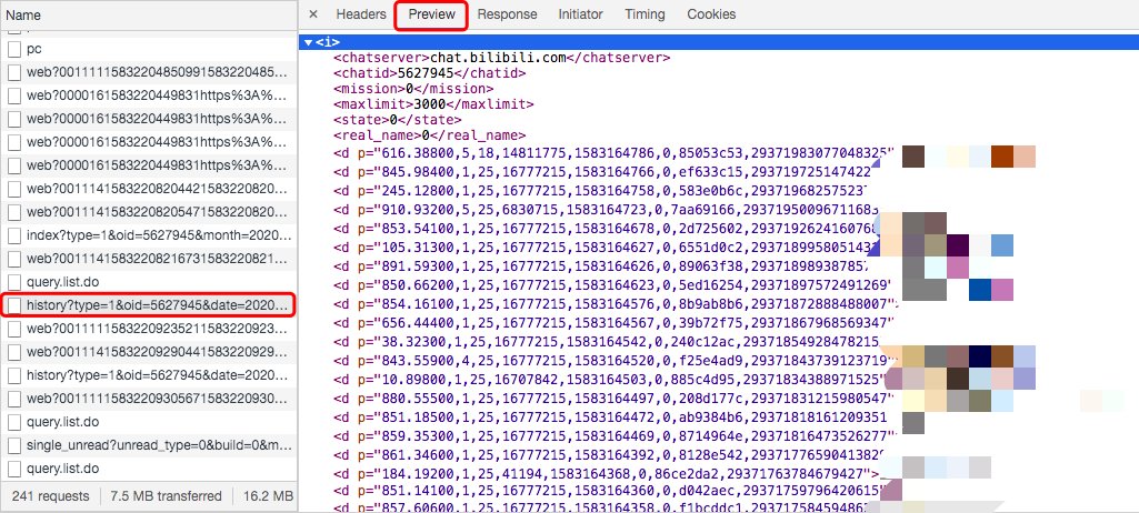 [Python] [Bilibili] B站历史弹幕爬虫_b站查弹幕 csdn-CSDN博客