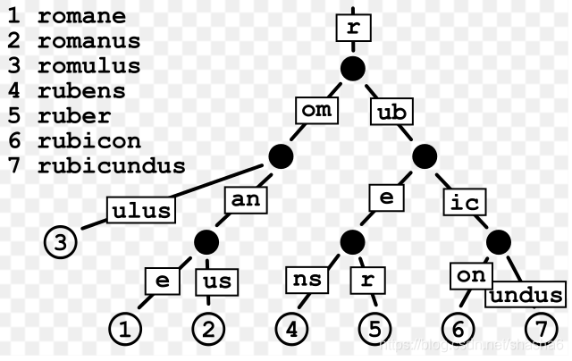 基数树(radix Tree)与前缀树(trie)基数树和前缀树 Csdn博客