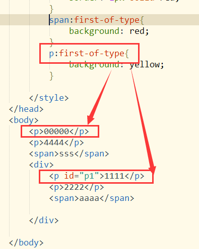 :first-child和:first-of-type的区别-CSDN博客