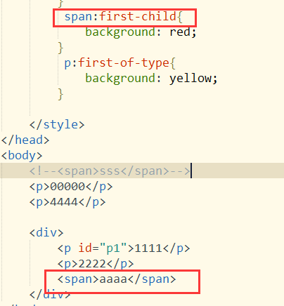 :first-child和:first-of-type的区别-CSDN博客