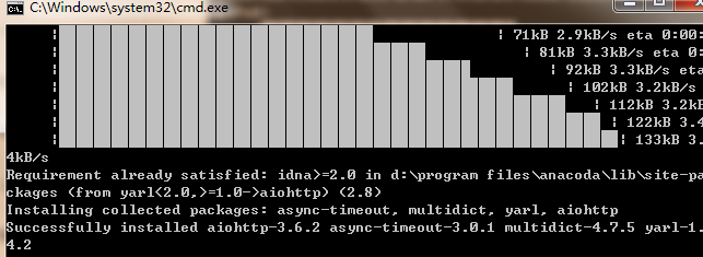 pip安装aiohttp报错：Could not find a version that_pip2tgz could not find a ...