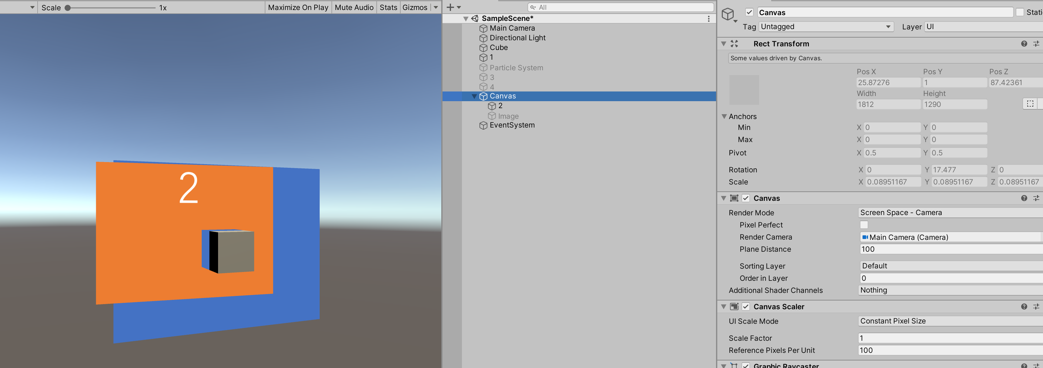 在Unity的UGUI系统里使用Renderer的显示层级研究 (一) 三维空间的Renderer显示_unity renderer-CSDN博客