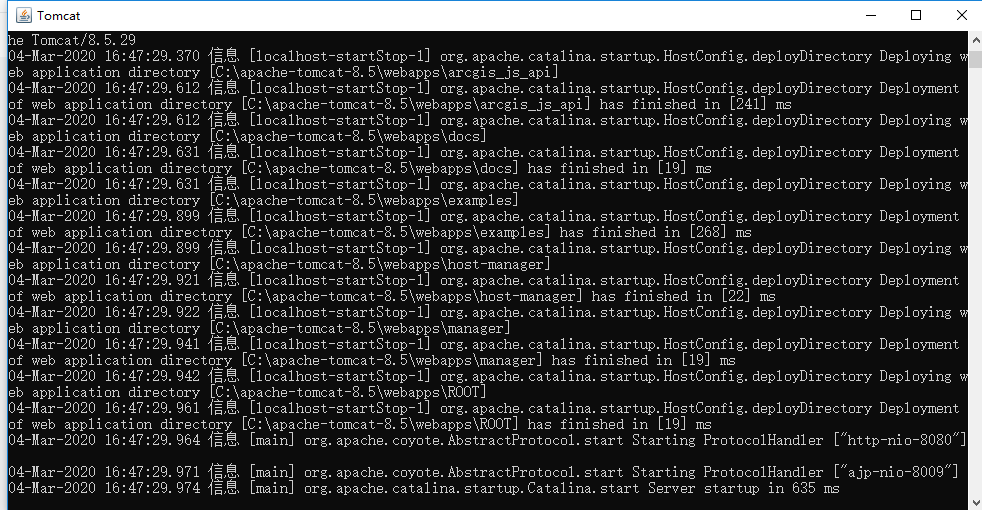 使用Tomcat本地部署ArcGIS API for JavaScript_tomcat 本地arcgis api for javascript显示地图-CSDN博客