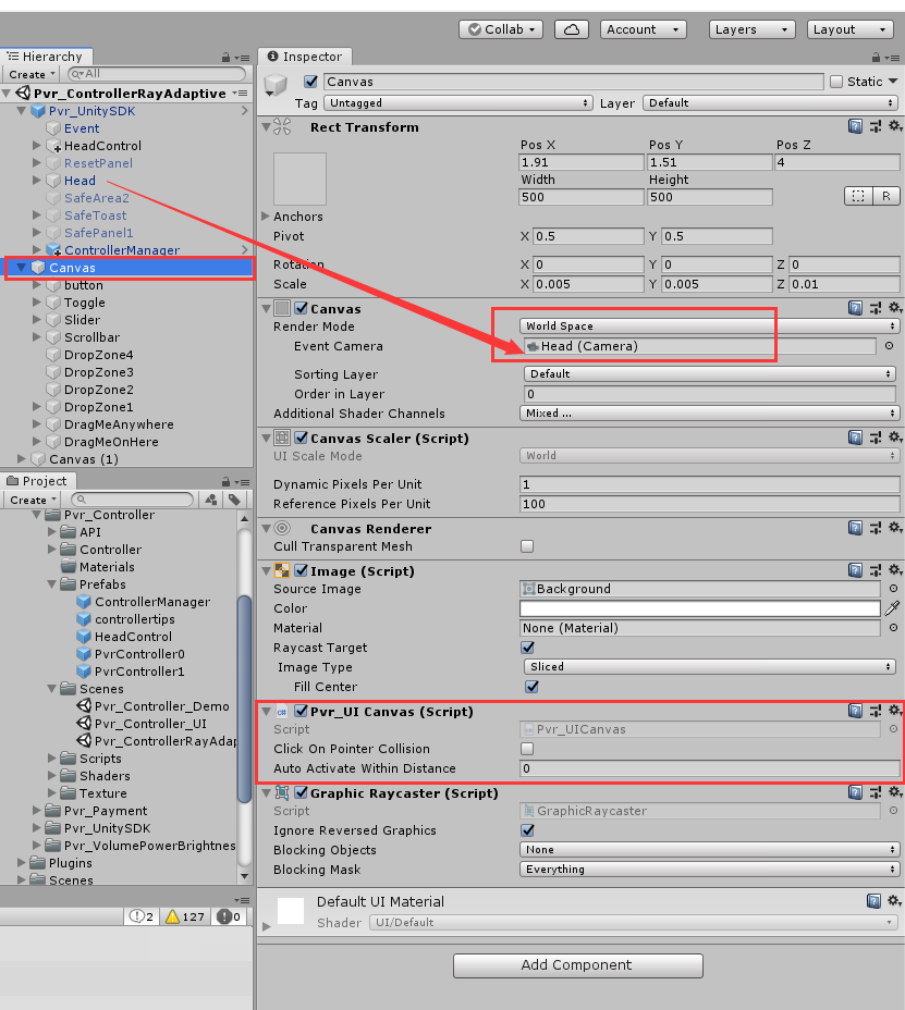 [Pico VR]_小鸟看看 学习（三）UI点击_pico4 xr开发 手柄b键默认能响应ui点击事件-CSDN博客