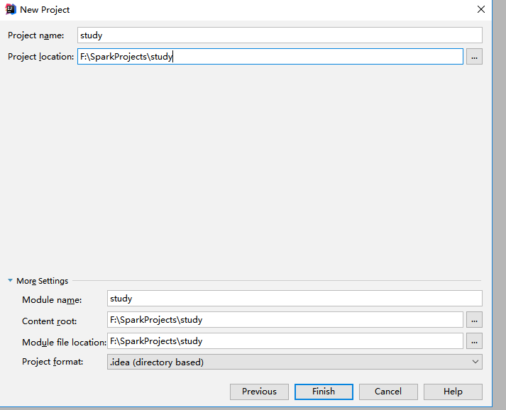 在idea中创建spark项目的超详细过程_1、在idea中创建spark程序的步骤如下: 1. 打开idea,并选择file -> new ...