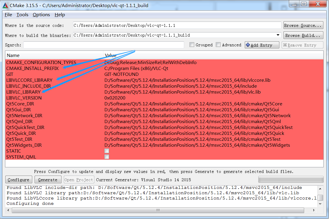 vlc-qt —— Windows下编译(最新)_vlc windows编译-CSDN博客
