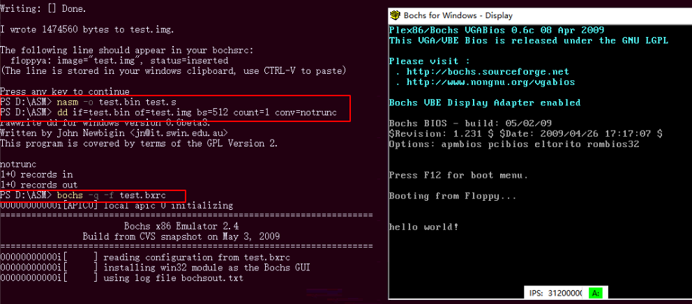 【Linux】编写最简单操作系统(mbr)并用bochs工具调试_linux中的boches x86中怎么进行编辑和修改-CSDN博客