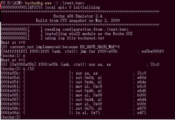 【Linux】编写最简单操作系统(mbr)并用bochs工具调试_linux中的boches x86中怎么进行编辑和修改-CSDN博客