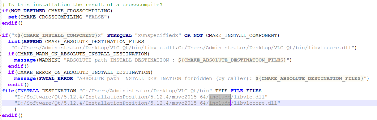 vlc-qt —— Windows下编译(最新)_vlc windows编译-CSDN博客
