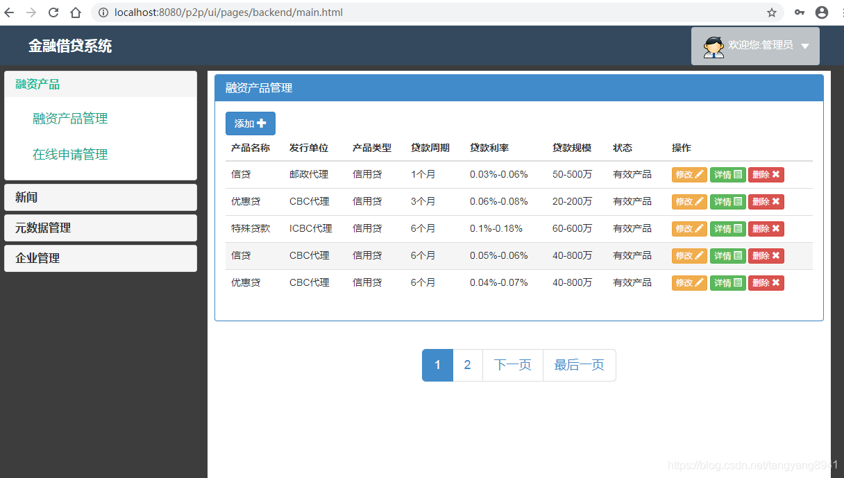 手把手搭建java金融借贷系统【附源码】(毕设)放贷公司做java开发 Csdn博客