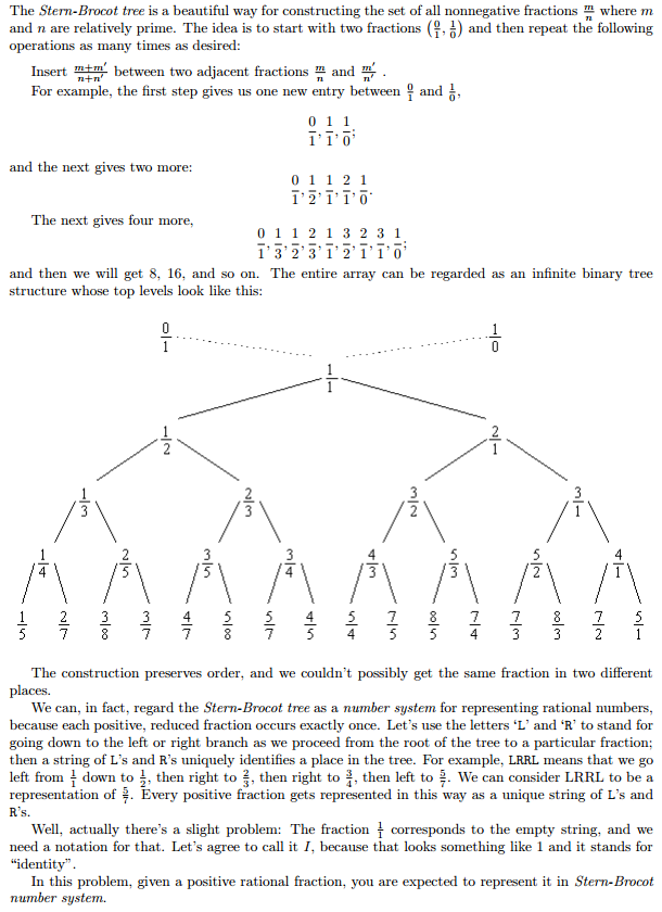 UVA10077 The Stern-Brocot Number System【数学】-CSDN博客