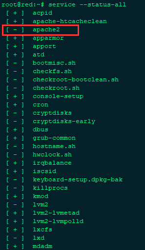 Linux查看所有service的状态_service --status-all-CSDN博客