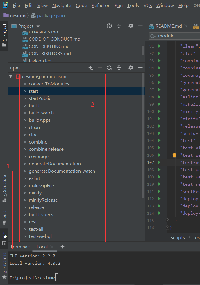 （一）cesium源码GitHub下载、本机环境部署、gulp源码打包、源码调试_cesium github-CSDN博客
