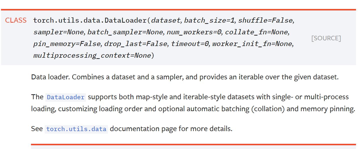 torch.utils.data.DataLoader（）详解_torch.utils.data.dataloader()-CSDN博客