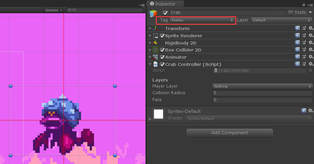 unity2D学习（11）角色受伤弹开、用UI Text显示血量_unity 2d text 碰撞个数显示-CSDN博客