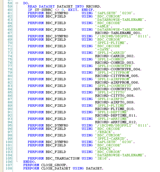 SAP BDC数据批量导入功能_sap bdc '=p+-CSDN博客