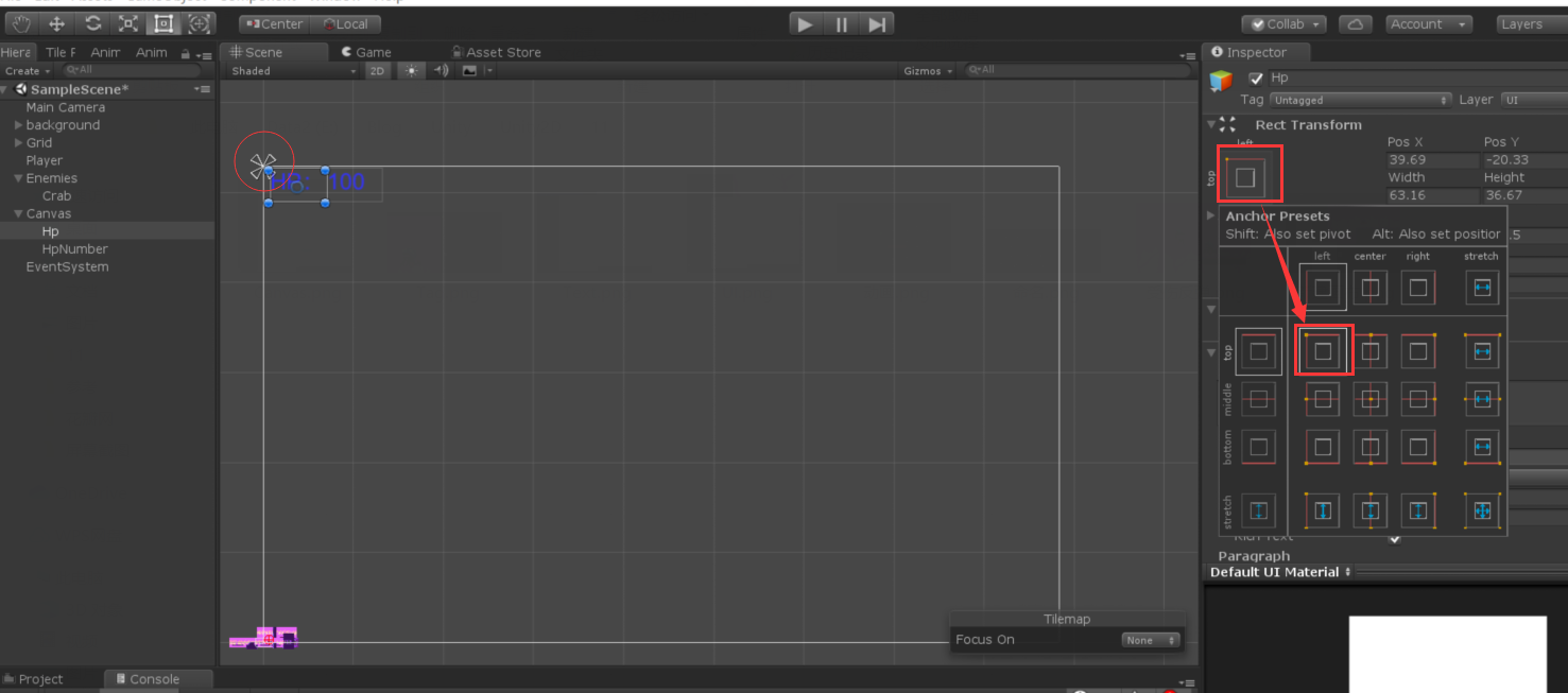 unity2D学习（11）角色受伤弹开、用UI Text显示血量_unity 2d text 碰撞个数显示-CSDN博客