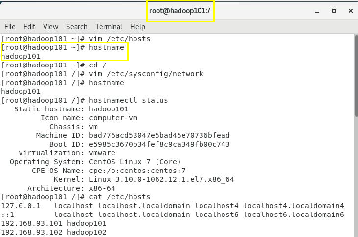 hadoop 搭建分布式 -- 修改主机名_hadoop改主机名-CSDN博客