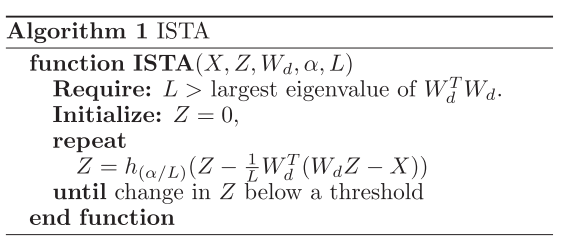深度学习：深度压缩感知-从ISTA到LISTA及其pytorch实现方法_learning fast approximations of sparse coding-CSDN博客