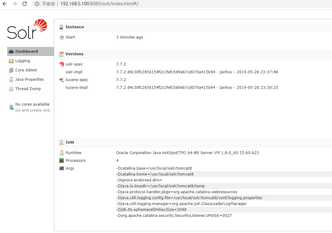 Linux下安装Solr7.7.2（单机版：傻瓜式安装）_solr7.7.2下载-CSDN博客