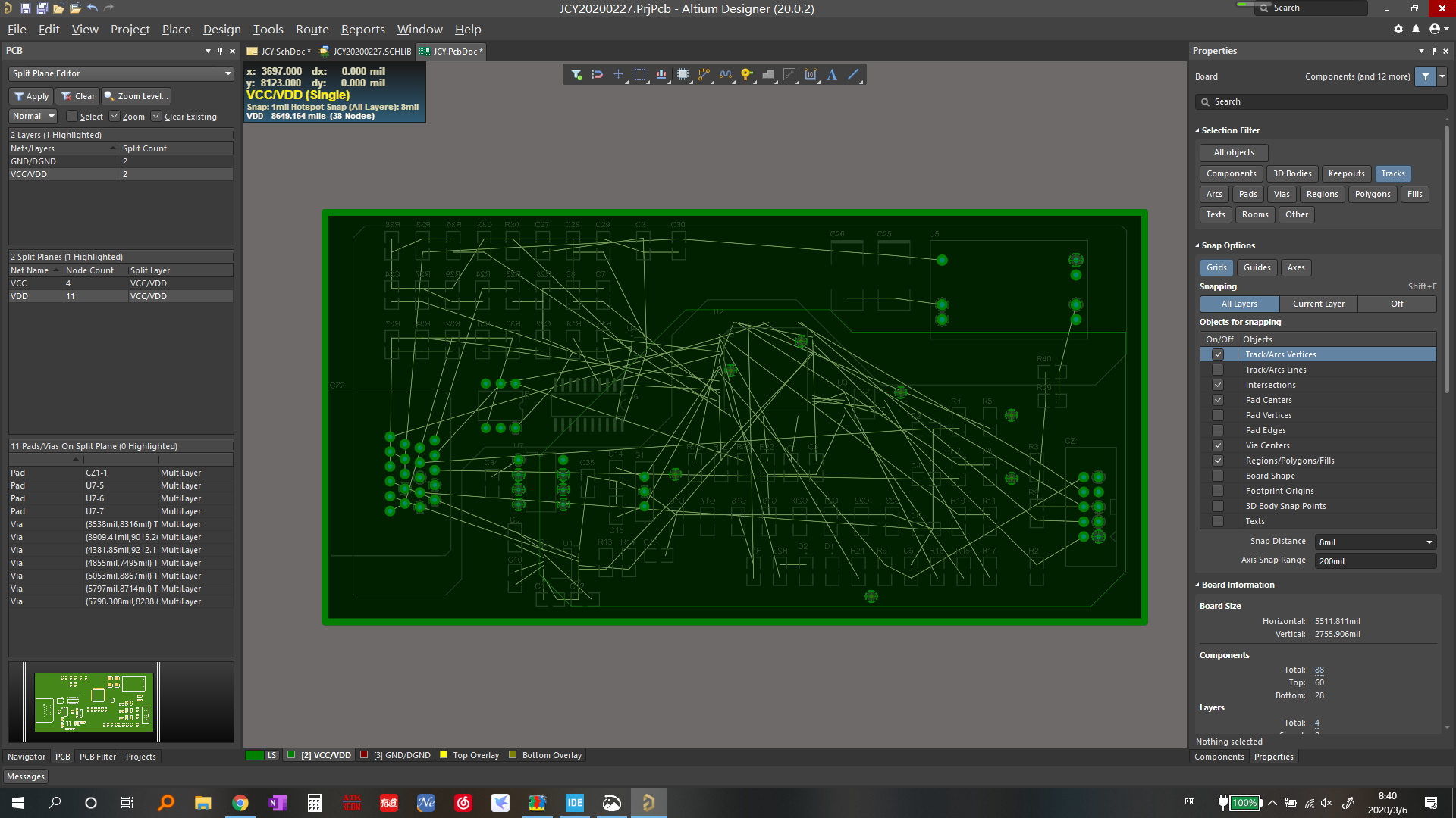 Altium Designer 20 笔记之 plane层分割_split plane-CSDN博客