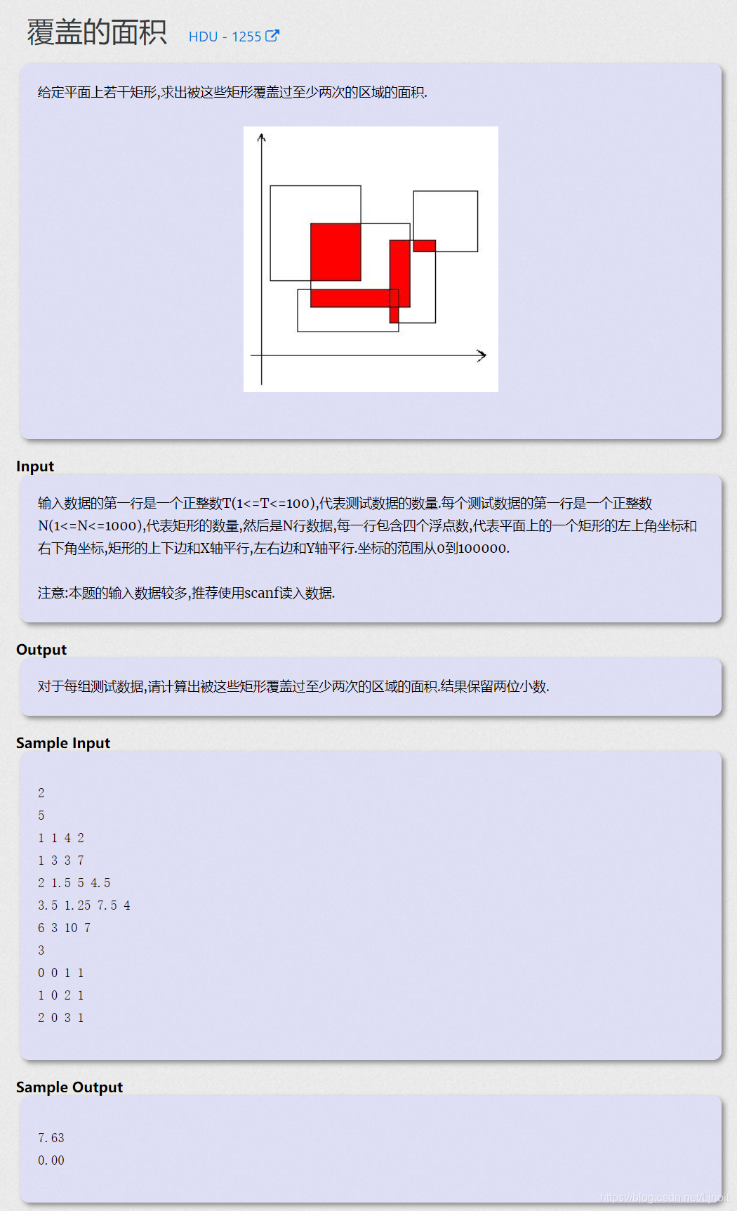 【c】矩形面积并、矩形面积交、矩形周长并(离散化、扫描线、线段树总结)c求矩形的周长和面积 Csdn博客