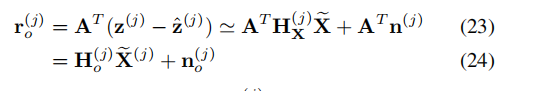 论文笔记:A Multi-State Constraint Kalman Filter for Vision-aided Inertial ...