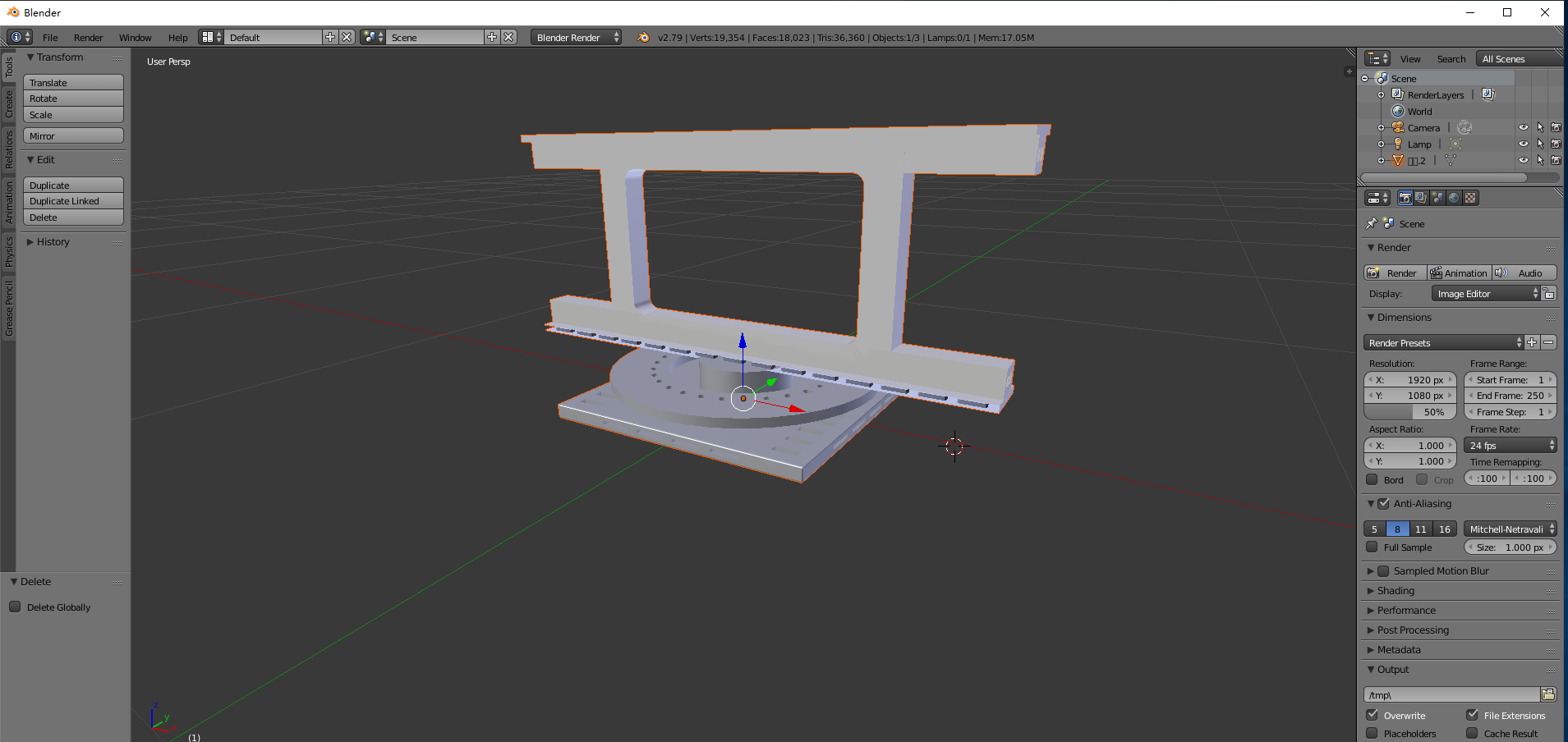 Three.js入门学习笔记05：外部模型导入-C4D转成json文件供网页使用_three.cad 工件模板json-CSDN博客