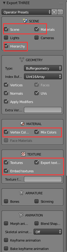 Three.js入门学习笔记05：外部模型导入-C4D转成json文件供网页使用_three.cad 工件模板json-CSDN博客